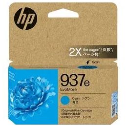 HP 937e EvoMore Druckerpatrone Cyan