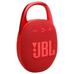 JBL Clip 5 Bluetooth Lautsprecher, Rot, Wasserfest