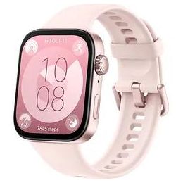 Huawei FIT 3 Smartwatches Aluminiumlegierung Fluorelastomer-Armband, 130-210 mm, Rosa