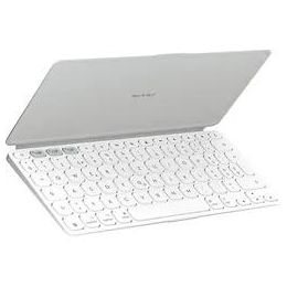 Logitech Keys-To-Go 2, schlanke und kompakte mobile kabellose Tablet Tastatur Pale Grey
