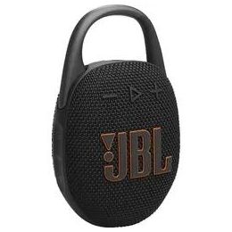 JBL Clip 5 Bluetooth Lautsprecher, Schwarz, Wasserfest