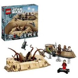 Lego Star WarsTM 75396 W&uuml;sten-Skiff und Sarlacc-Grube Bausatz, Mehrfarbig