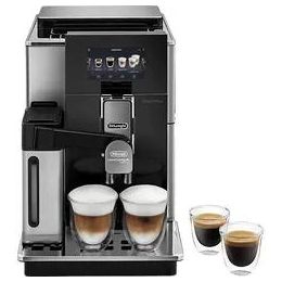 De'Longhi DELONGHI Maestosa EPAM960.55.GM - 14 Kaffeespezialit&auml;ten, schwenkbares Display, elegantes Design, App-steuerbar, Kaffeevollautomat Silber/Schwarz