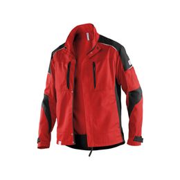 K&Uuml;BLER WORKWEAR K&uuml;bler Activiq Jacke 1250 mittelrot/schwarz XL ; K&uuml;bler Workwear (12505365-5599-XL)