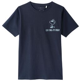 Topolino Peanuts T-Shirt mit Stickerei