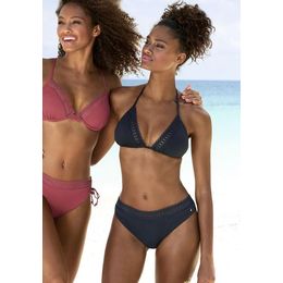s.Oliver Triangel-Bikini-Top 'Aiko' schwarz Gr. 34 Cup A/B. Mit H&auml;kelkante. Ohne B&uuml;gel
