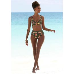 Lascana B&uuml;gel-Bikini-Top 'Tahiti' gr&uuml;n Gr. 36 Cup B. Mit B&uuml;gel. Nachhaltig.