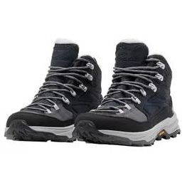 Wanderschuh Jack Wolfskin "CYROX TEXAPORE MID W", Damen, Gr. UK 3,5 - EU 36, Normalschaft, grau (graphite), Obermaterial: Synthetik. Obermaterial 2: Textilmaterial. Futter: Polyester, Schuhe Wanderschuh