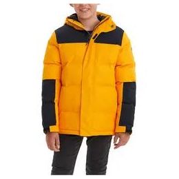Steppjacke Killtec "KOW 31 BYS QLTD JCKT", Jungen, Gr. 176, gelb, Obermaterial: 100% Polyester;Obermaterial 2: 100% Polyester;Futter: 100% Polyester;F&uuml;llung: 100% Polyester, Jacken Steppjacke, Kinder Winterjacke, gef&uuml;ttert, wind- und wasserabweisend, atmungsaktiv