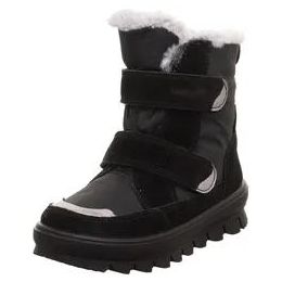 Winterstiefel Superfit "FLAVIA WMS: Mittel", Damen, Gr. 28, schwarz, Leder, Polyester, Veloursleder, Schuhe Winterstiefel, Stiefel mit wasserdichtem GORE TEX, Gr&ouml;&szlig;enschablone zum Download