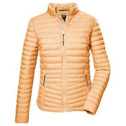 Steppjacke Killtec "KOS 58 WMN QLTD JCKT", Damen, Gr. 42, orange (pfirsich), Obermaterial: 100% Polyester;Futter: 100% Polyester;F&uuml;llung: 100% Polyester, Jacken Steppjacke, Damen Steppjacke: wind-und wasserabweisend, atmungsaktiv