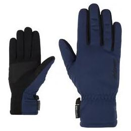 Multisporthandschuhe Ziener "LIMPORT-Z glove junior", Kinder, Gr. 4,5, blau (schwarz navy), Materialmix, Handschuhe