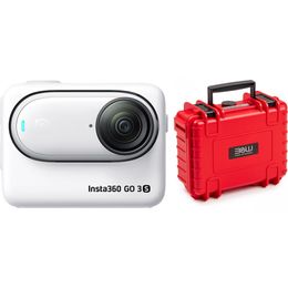 Insta360 GO 3S 128GB White + B&W Case Typ 500 rot