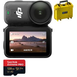 DJI OSMO NANO 64GB + B&W Case Typ 500 Gelb + SanDisk 128GB microSD