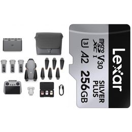 DJI Air 3S FMC (DJI RC 2) + Lexar Silver Plus microSDXC 256GB