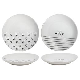 SONSTIGE Dessertteller DESIGN HEART