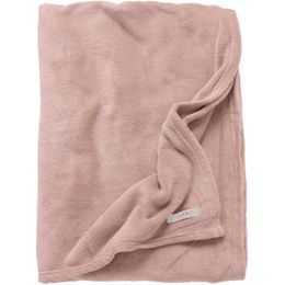 Esprit Plaid &raquo;Mellow&laquo; besonders kuschelig und weich, Kuscheldecke rosa Kunstfaser