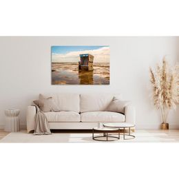 queence Acrylglasbild &raquo;Eba&laquo; Himmel Meer Meer Bilder Spa Spa Bilder Strand 1 Stk. tlg. Fine Art-Print in Galeriequalit&auml;t blau Acrylglas