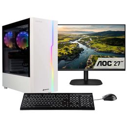 Captiva Gaming-PC-Komplettsystem &raquo;Advanced Gaming R93-531 TFT Bundle&laquo; 27 &prime;&prime; AMD 1.000 GB SSD ohne Windows