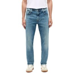 Mustang Herren Mustang Tapered-fit-Jeans &raquo;Herren Style Denver Tapered&laquo; blau 29, L&auml;nge 32
