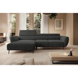 WERK2 Ecksofa &raquo;Alisson, mit elektrischer Sitztiefenverstellung, L-Form, Breite 277 cm&laquo; Alisson &ndash; flexibler Komfort mit modernem Design und smarten 