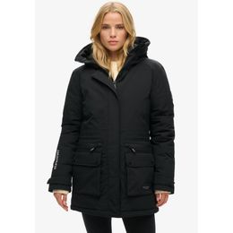 Superdry Damen Steppjacke &raquo;CITY PADDED PARKA JACKET&laquo; mit Kapuze schwarz XS