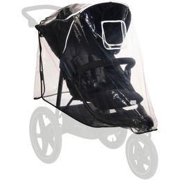 hauck Kinderwagen-Regenschutzh&uuml;lle &raquo;Pushchair Raincover 3W&laquo; f&uuml;r 3-Rad-Buggy transparent Kinderwagen-Regenschutzh&uuml;lle