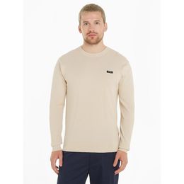 Calvin Klein Herren Rundhalspullover &raquo;TEXTURED CN SWEATER&laquo; beige 3XL