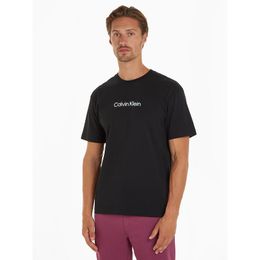 Calvin Klein Damen &raquo;HERO LOGO COMFORT T-SHIRT&laquo; mit aufgedrucktem Markenlabel schwarz XL
