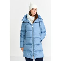 Richroyal Damen RICHROYAL Steppmantel oversized, mit Rei&szlig;verschl&uuml;ssen an den Seiten, Wintermantel 34