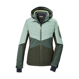 Killtec Damen Skijacke &raquo;KSW 34 WMN SKI JCKT&laquo; Atmungsaktive, winddichte Damenjacke mit 10.000 mm Wassers&auml;ule gr&uuml;n 38