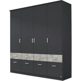 Rauch Kleiderschrank &raquo;Kleiderschrank Schrank Garderobe deckenhoher Schrank BREMEN&laquo; optional mit Spiegel, Breiten: 91/136/181 cm, H&ouml;he: 199 cm, in 