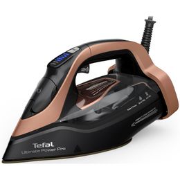 Tefal Dampfb&uuml;geleisen &raquo;FV9E50 Ultimate Power Pro&laquo; 3200 W 85 g/Min. kontin. Dampfabgabe, 300 g/Min. Dampfsto&szlig;, selbstreinigend schwarz Dampfb&uuml;geleisen