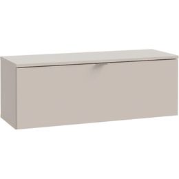 FORTE Lowboard &raquo;LibertadTV-Board, TV-Schrank&laquo; TV Board, erweiterbar, Wandmontage, Metallgriff beige Spanplatte
