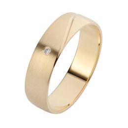 Firetti Unisex Trauring &raquo;Schmuck Geschenk Gold Hochzeit Ehering Trauring "LIEBE"&laquo; Made in Germany, wahlweise mit oder ohne Brillant gold