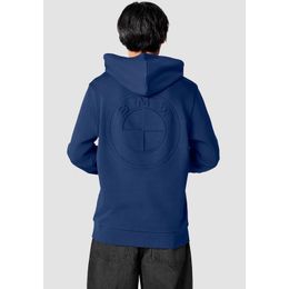 BMW Herren BMW Hoodie, mit farbgleichem Logo auf der R&uuml;ckseite blau XS