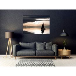 queence Acrylglasbild &raquo;Etellix&laquo; Meer Meer Bilder Schiffe See Seebilder Seelandschaft Sonnenuntergang Spa Spa Bilder Strand 1 Stk. tlg. Fine Art-Print 