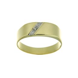 Firetti Herren Goldring &raquo;Schmuck Geschenk Gold 333 Herrenring Goldring Siegelring&laquo; mit Diamant gold