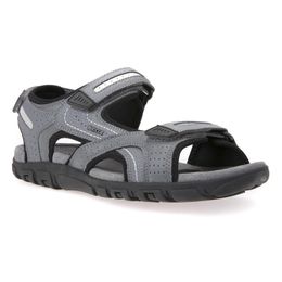 Geox Herren Sandale &raquo;UOMO SANDAL STRADA&laquo; , Sommerschuh, Klettschuh, Outdoorsandale, im Trekking-Look grau 42