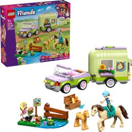 Lego Konstruktionsspielsteine &raquo;Pferd und Fohlen mit Pferdeanh&auml;nger (42695), Lego Friends&laquo; Konstruktionsspielsteine