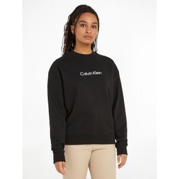 Calvin Klein Damen &raquo;HERO LOGO SWEAT&laquo;, mit Print auf der Brust schwarz XXL (44)