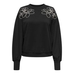 Only Damen Only Sweatshirt &raquo;ONLBROOKE L/S O-NECK DETAIL SWT NOOS&laquo; S