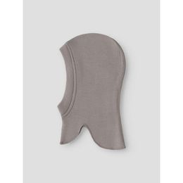 name it Jungen &raquo;NBNWILLIT WOOL BALACLAVA NOOS&laquo; aus reiner Merinowolle grau