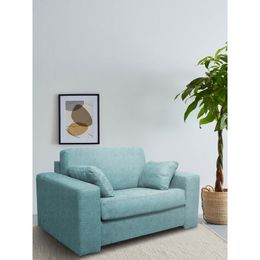 Home Affaire &raquo;Roma Matratzenh&ouml;he 140cm&laquo; Dauerschlaffunktion, mit Unterfederung, Liegema&szlig;e ca 83x198 cm blau 100% Polyester