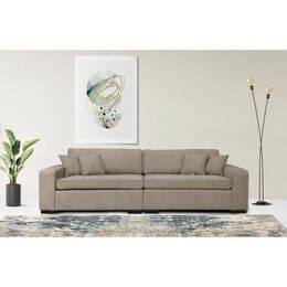 Home Affaire 2-Sitzer &raquo;Skara&laquo; Lounge-Sofa mit Federkernpolsterung, in vielen Bezugsvarianten beige 100% Polyester