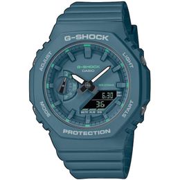 Casio G-Shock Damen Casio G-SHOCK Chronograph Quarzuhr, Armbanduhr, Damen, Herren, digital, bis 20 bar wasserdicht blau