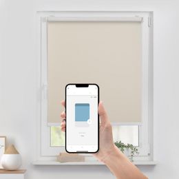 LICHTBLICK ORIGINAL Rollo &raquo;Klemmfix, ohne Bohren&laquo; verdunkelnd Blendschutz Sichtschutz Verdunkelung mit Bohren/ohne Bohren freih&auml;ngend Steuerbar mit 