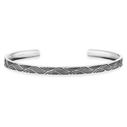 CAI Ca&iuml; Herren CA&Iuml; Armband &raquo;925/- Sterling Silber oxidiert Wellen&laquo;