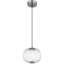 Globo LIGHTING H&auml;ngeleuchte &raquo;GALWAY&laquo; LED-Modul 1 Stk. Warmwei&szlig; H&auml;ngelampe Metallst&auml;be 3 Stufen DM 30cm Esszimmer