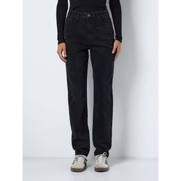 Noisy may Damen Noisy may High-waist-Jeans &raquo;NMDAISY HW MOM FIT JEAN BLACK FWD NOOS&laquo; schwarz 29, L&auml;nge 30